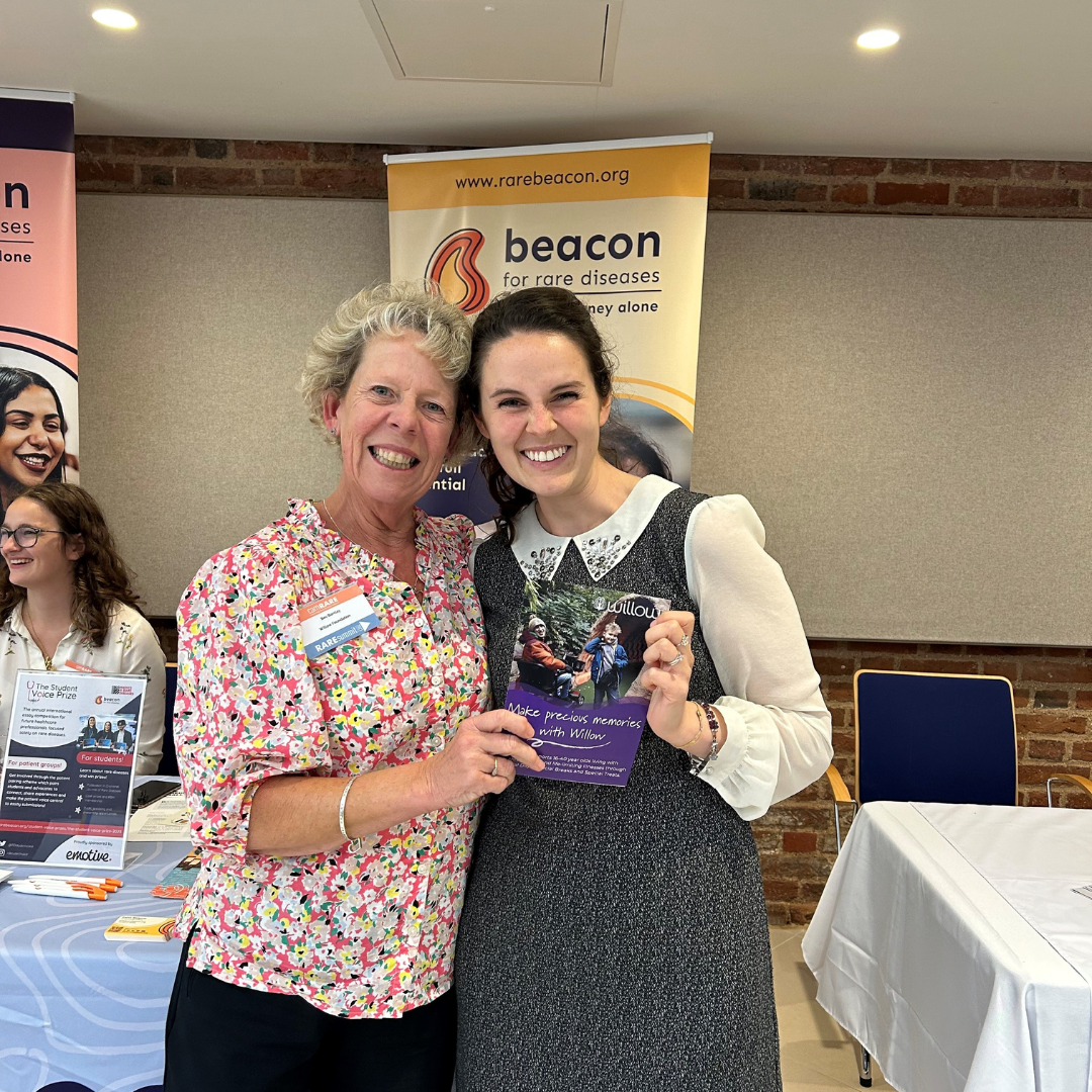 Our Nurse Advisor Bev shares her story for Rare Disease Day - Willow