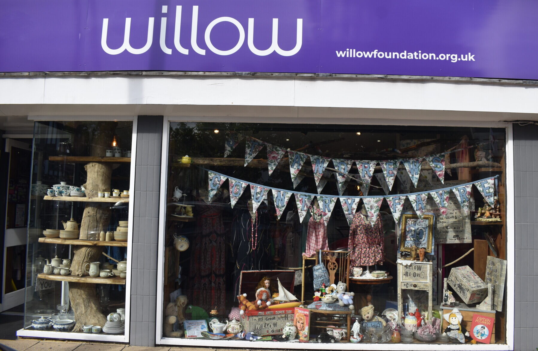 Willow charity shop Letchworth Garden City