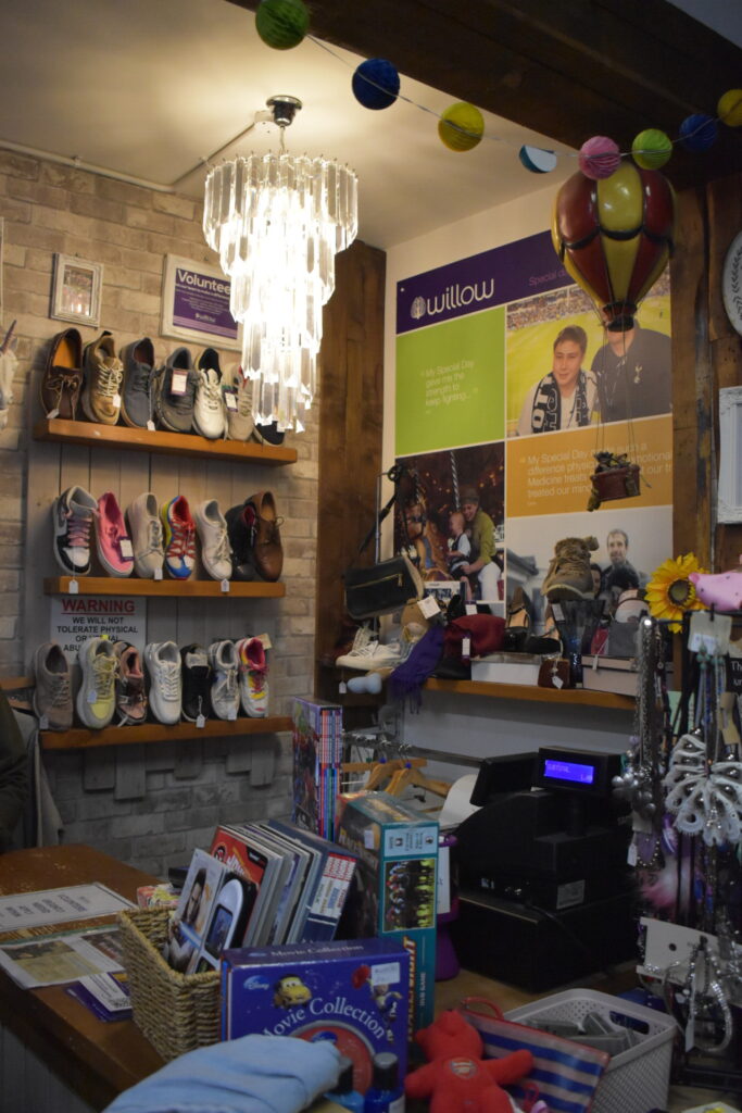 Willow charity shop Letchworth Garden City