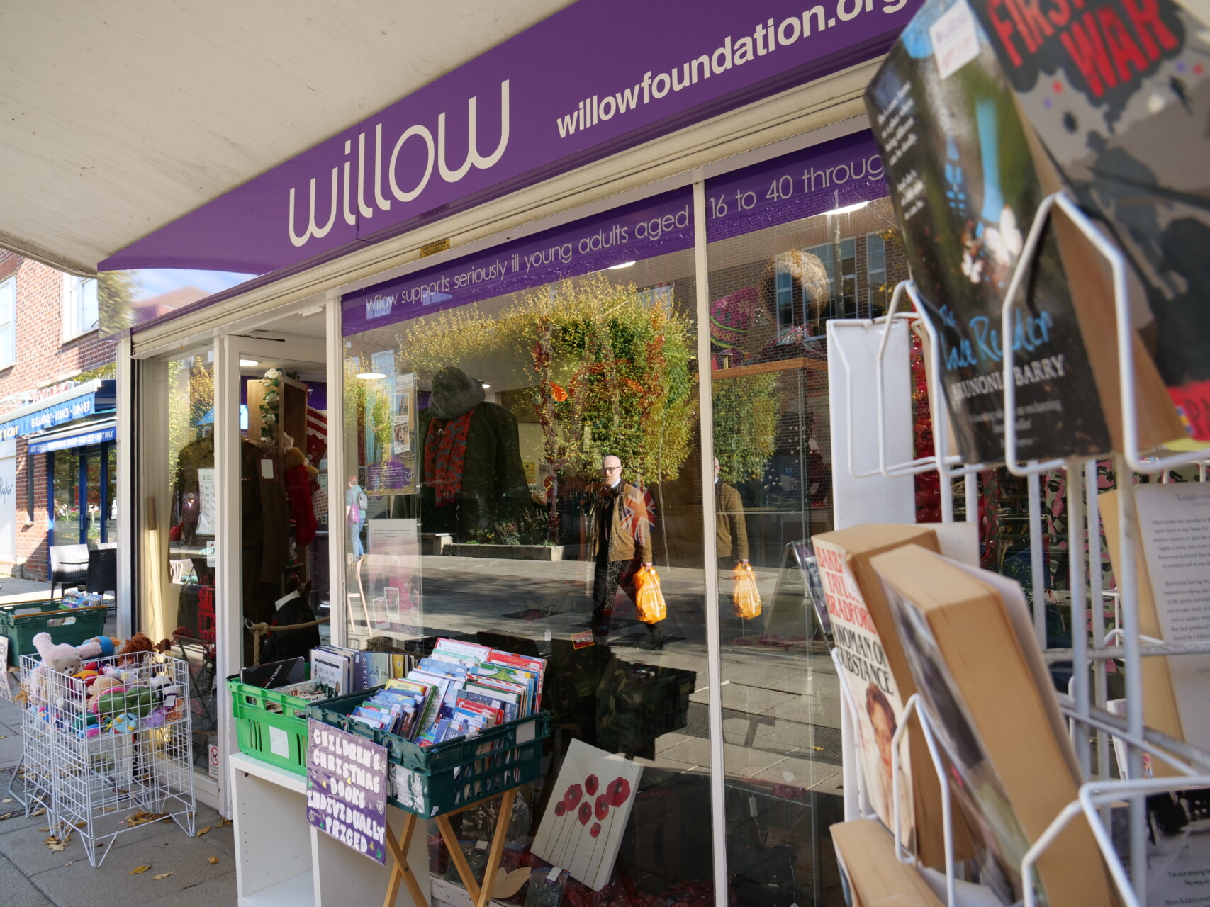 Willow charity shop Welwyn Garden City